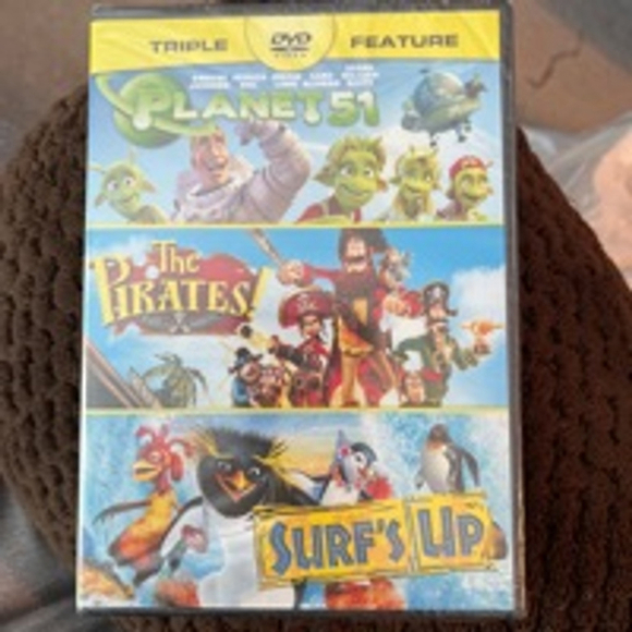 Unbranded | Toys | Triple Feature Dvd Planet 5 The Pirates Surfs Up ...